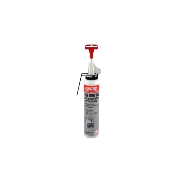 Loctite SI 596 High Temp RTV Silicone Adhesive Sealant Red 190mL 2638165 | Zoro